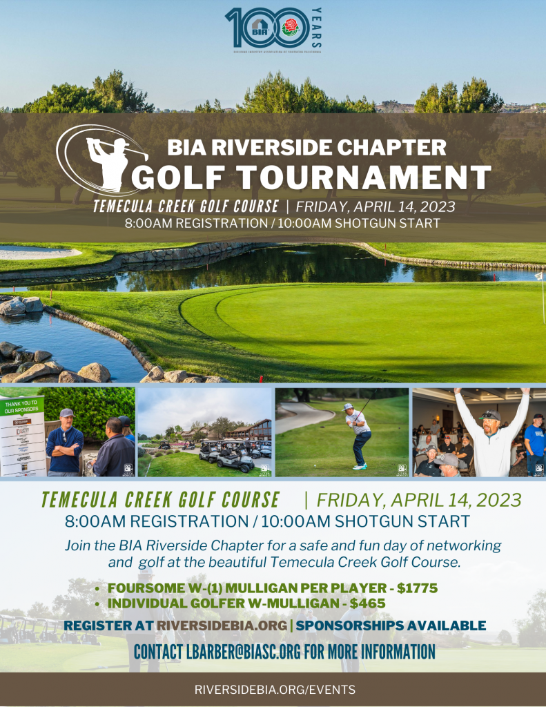 BIA RIVERSIDE CHAPTER 2023 GOLF Flyer - Business Industry Association ...